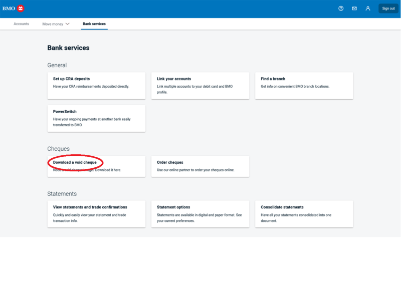 Download a void cheque – Hoovest Financial