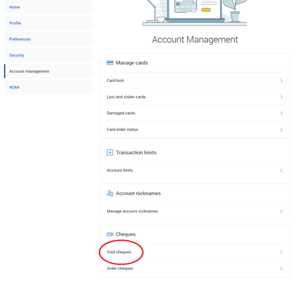 Download a void cheque – Hoovest Financial