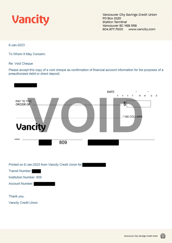 Download a void cheque – Hoovest Financial